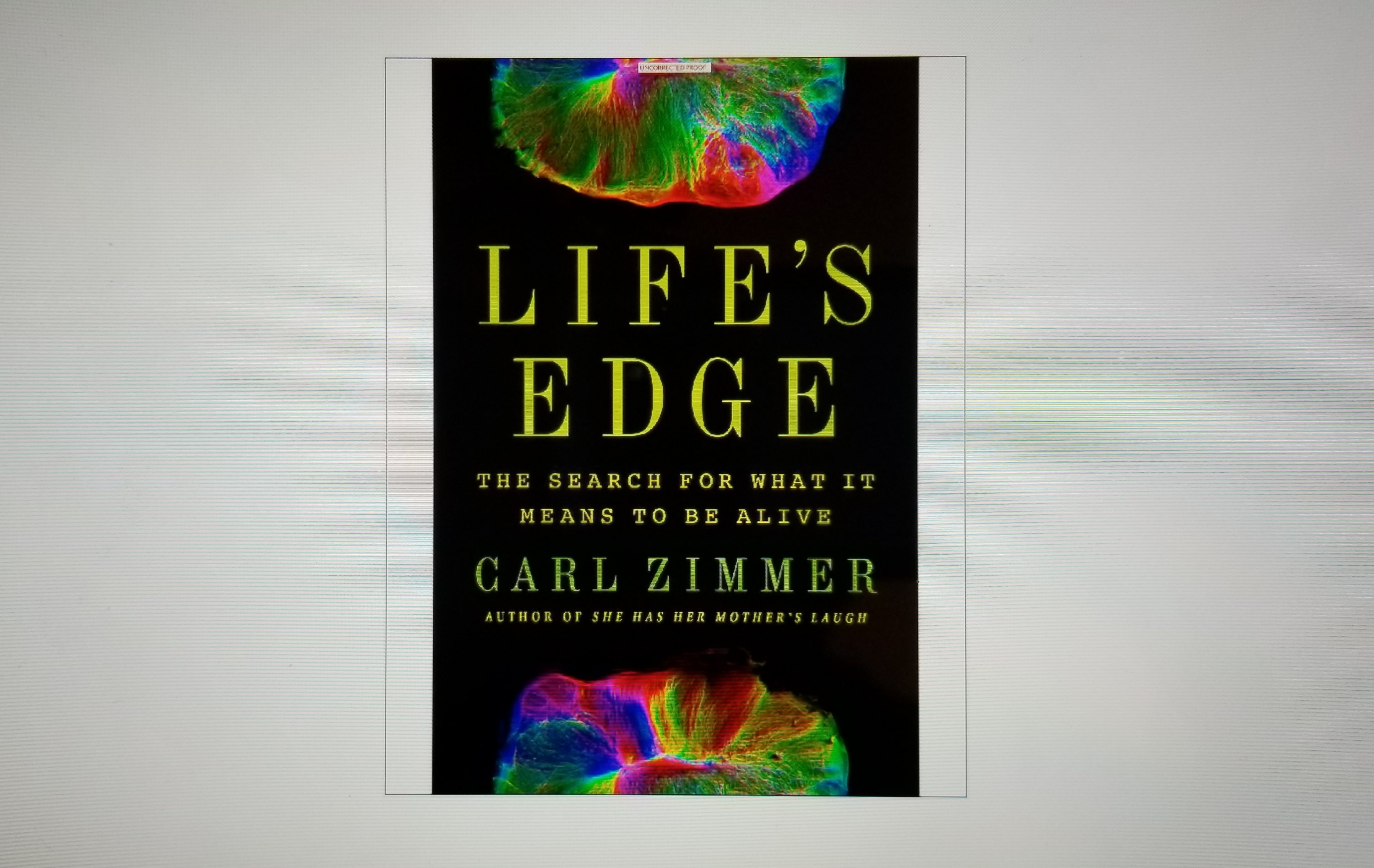 Review: Life’s Edge | Bob on Books